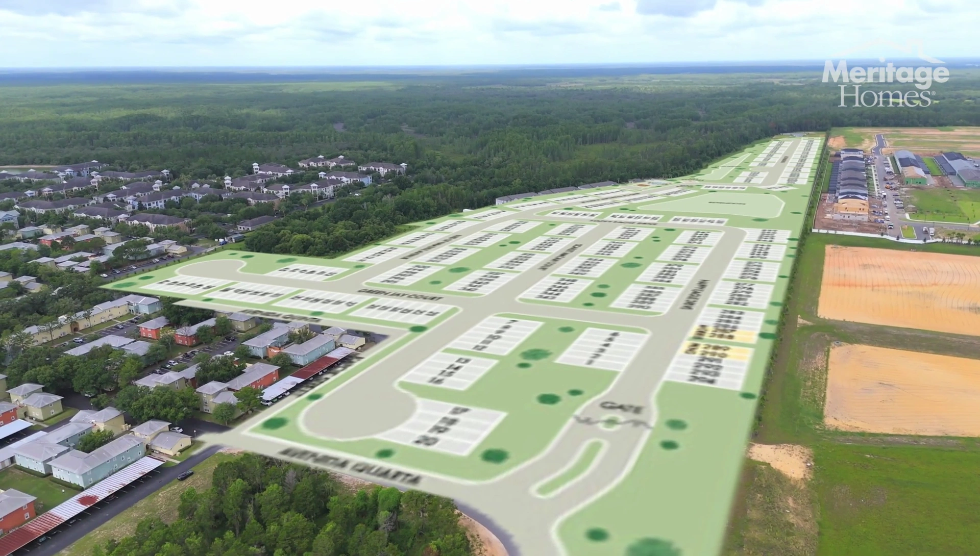 Cagan Crossings East Townhomes by Meritage Homes
