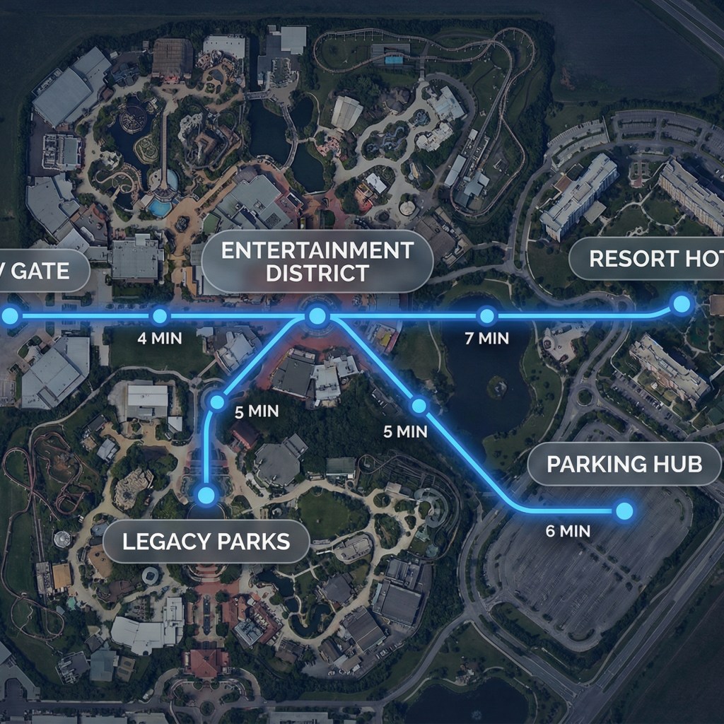 Universal Orlando Exploring Transit System to Connect Epic Universe