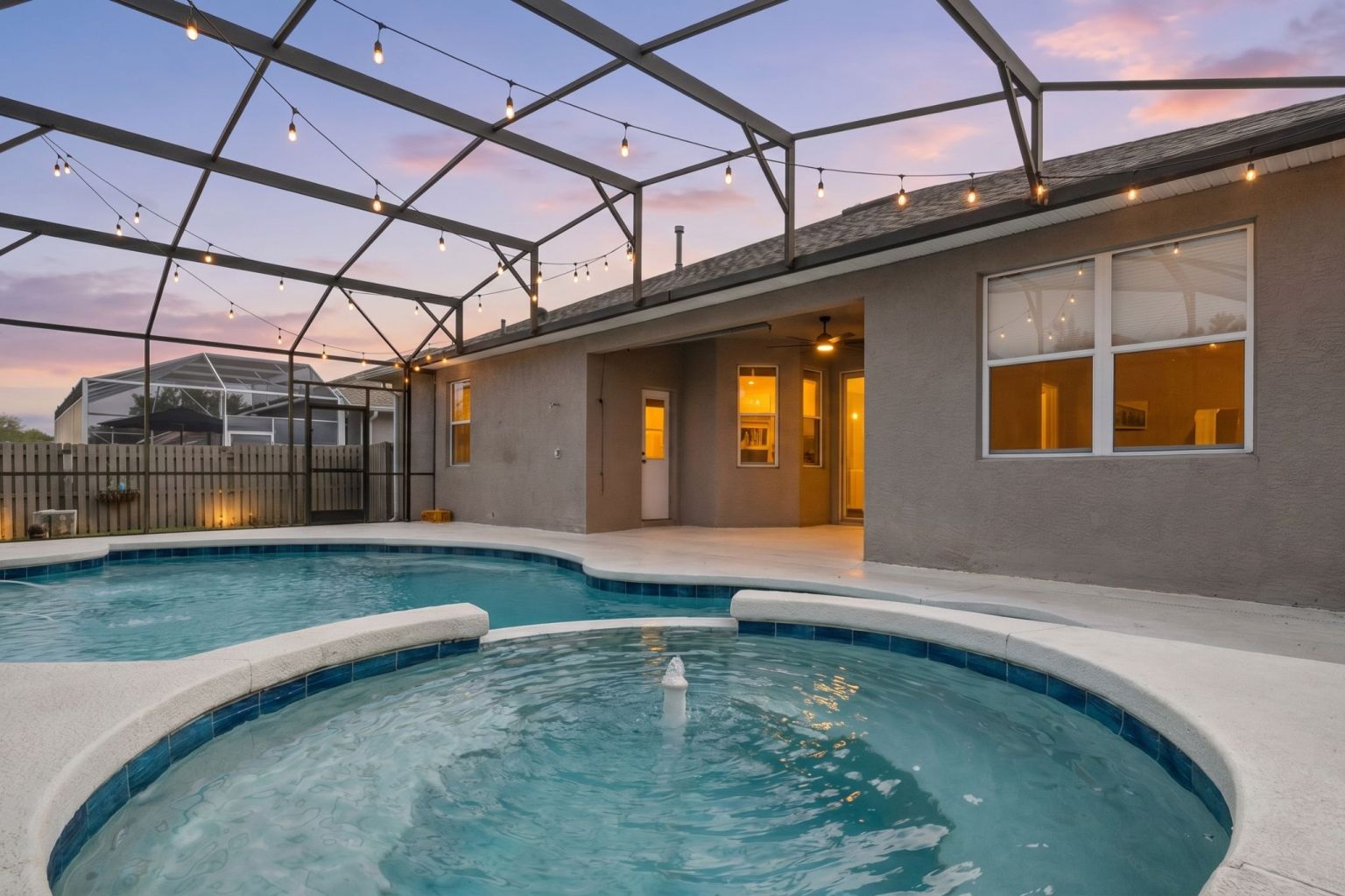 Aloma Woods Oviedo Pool Home with Office and Spa